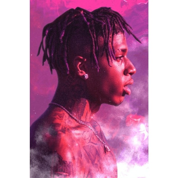 PosterGifts185 | Art | Nle Choppa Pink Poster | Poshmark